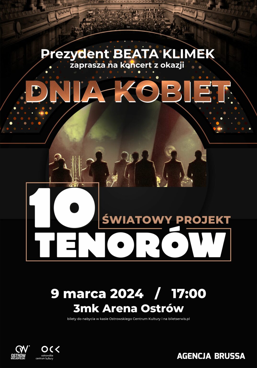 Dzień Kobiet | 10 TENORÓW | 3mk Arena Ostrów – Ostrowskie Centrum Kultury